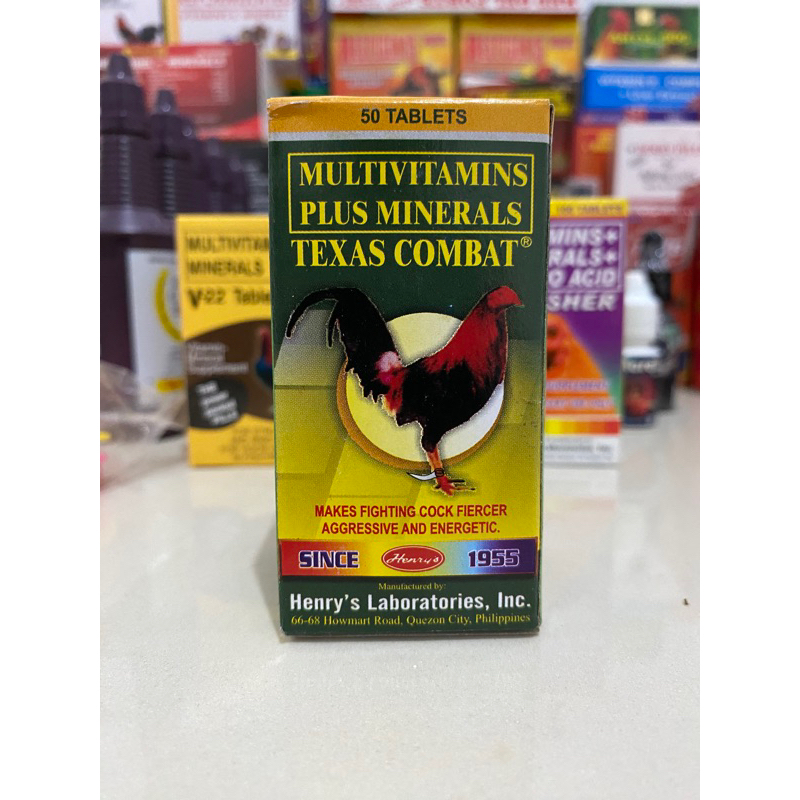 Jual TEXAS COMBAT MULTI VITAMIN AYAM | Shopee Indonesia
