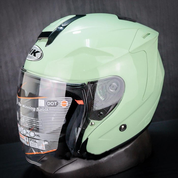Jual INK HELM DYNAMIC SOLID MATCHA GREEN - SINGLE VISOR | Shopee Indonesia