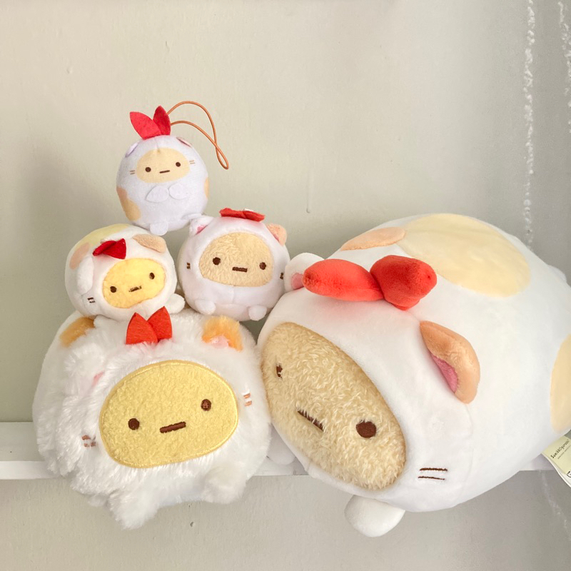 Jual Boneka Sumikko Gurashi | Ready Satu Seri Ebi Kostum Neko Sumikko ...