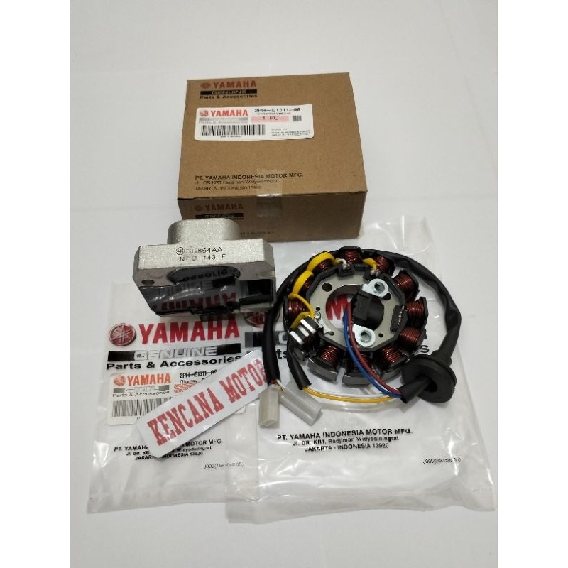 Jual Spull starter Yamaha Mio M3 + regulator kiprok (2ph) | Shopee ...