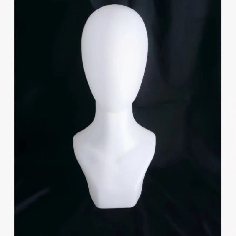 Jual Patung Kepala Plastik Alien Tanpa Muka / Manekin Kepala Dewasa ...