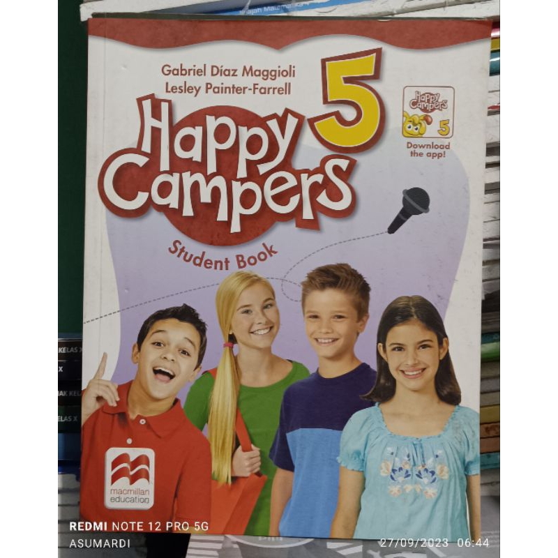 Jual student book Happy Campers 5 | Shopee Indonesia