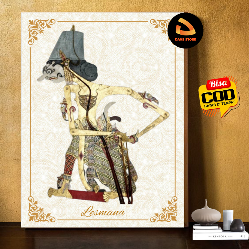 Jual Hiasan Dinding Bahan Mdf Poster Wayang Lesmana | Shopee Indonesia