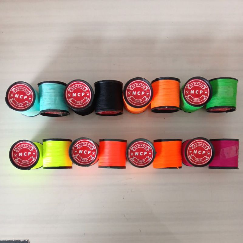 Jual 1 Roll Benang NCP Tying Threads Costum Assist Hook Size B | Shopee ...