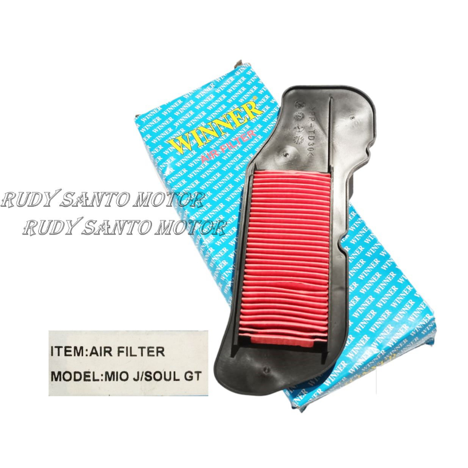 Jual Filter udara yamaha mio j/mio gt/mio soul gt/fino fi/X ride merk ...