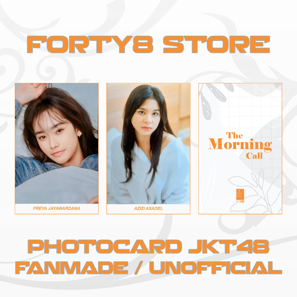 Jual Photocard JKT48 Unofficial / Fanmade Edisi The Morning Call | Shopee Indonesia