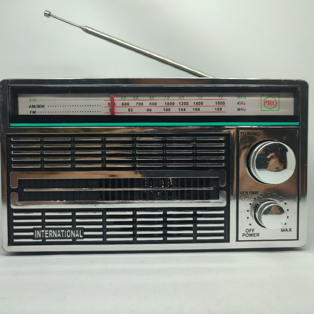 Jual Radio International F-4250 Klasik | FM/AM/SW Portable Radio ...
