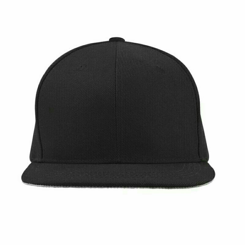 Jual Topi Snapback Pria Hitam Polos Original | Shopee Indonesia