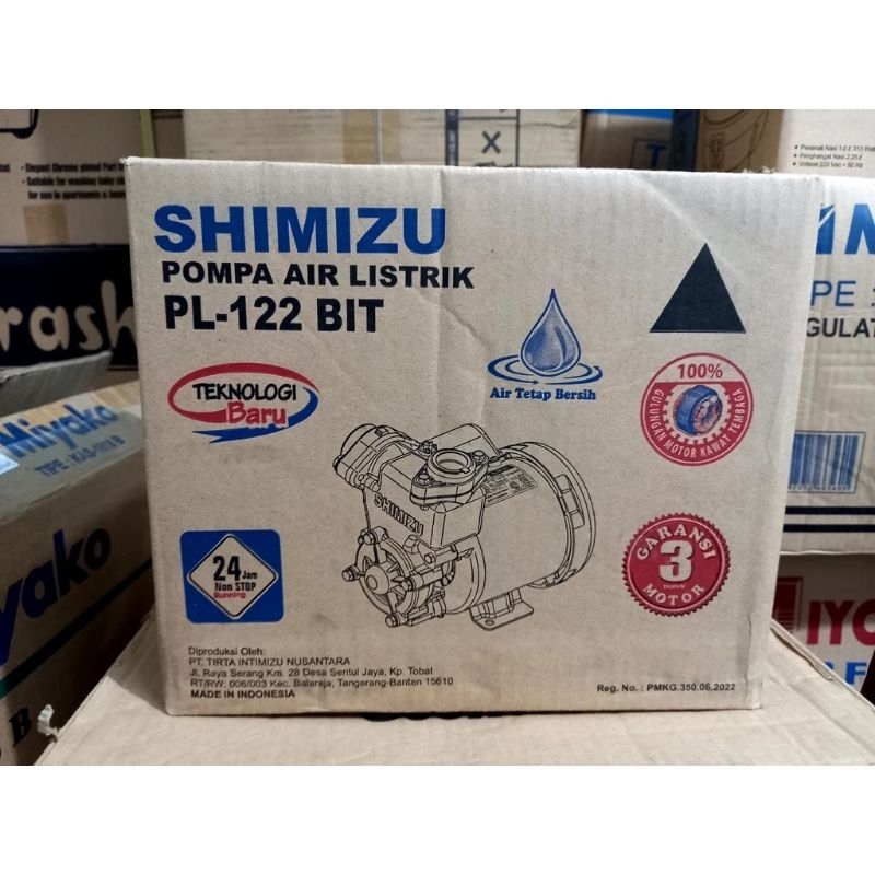 Jual SHIMIZU PL-122 / Pompa Air / Pompa Air Shimizu / Penyedot Air ...