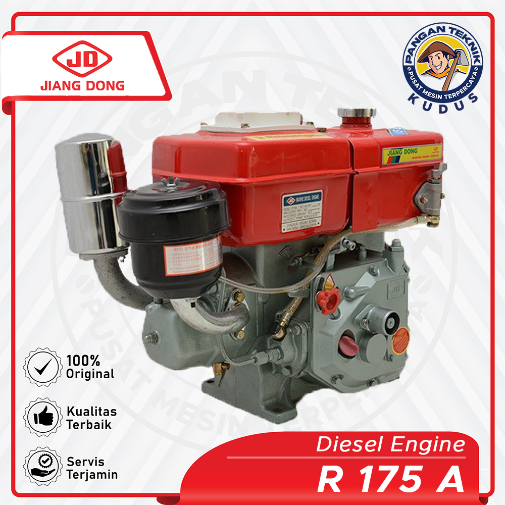 Jual MESIN DIESEL 7 PK | MESIN DIESEL JIANG DONG | R175A | Shopee Indonesia