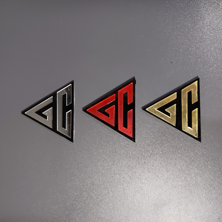Jual Emblem GC stiker Viral hits Akrilik | Shopee Indonesia
