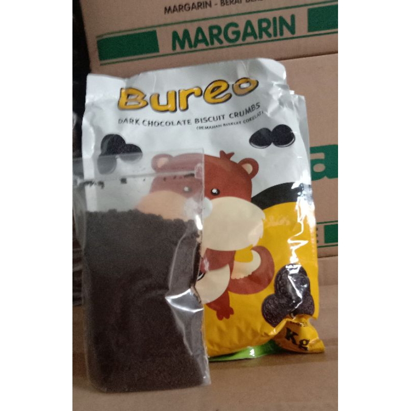 Jual BUREO REMAHAN BISKUIT CRUMBLE HALUS & KASAR KEMASAN POUCH 100gr ...
