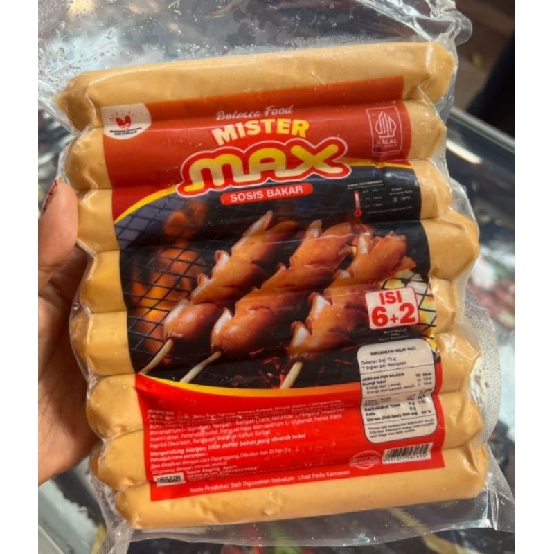Jual Mister Max Sosis Bakar isi 8 | Shopee Indonesia