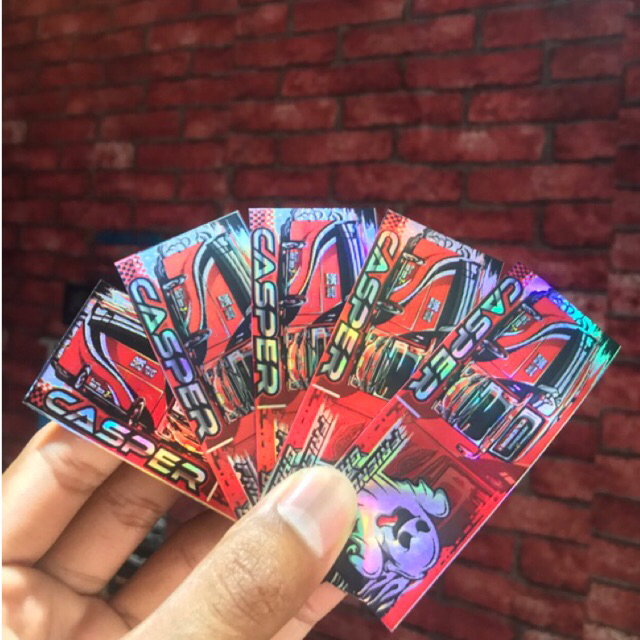 Jual Stiker Bus Bris Trans Casper Hologram Cutting Laser | Shopee Indonesia