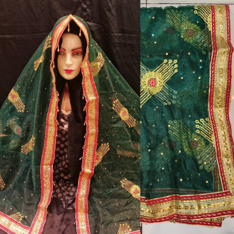 Jual dupatta/selendang ori india | Shopee Indonesia
