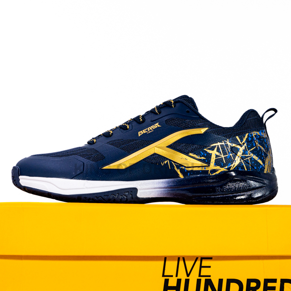Jual Sepatu Badminton/Bulu Tangkis Hundred Beast Max HBFS-2M098-3 ...