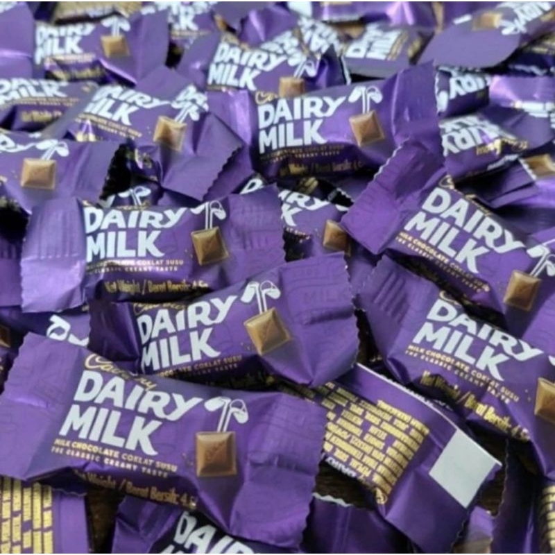 Jual CADBURRY DAIRY MILK COKELAT MINI BITES(isi 3 pcs) | Shopee Indonesia