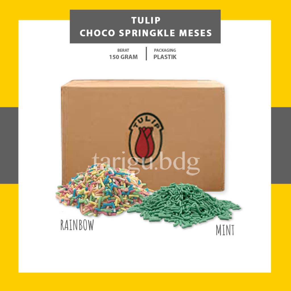 Jual MESES TULIP RAINBOW 150GR - MISES WARNA MESES WARNA MESES MINT ...