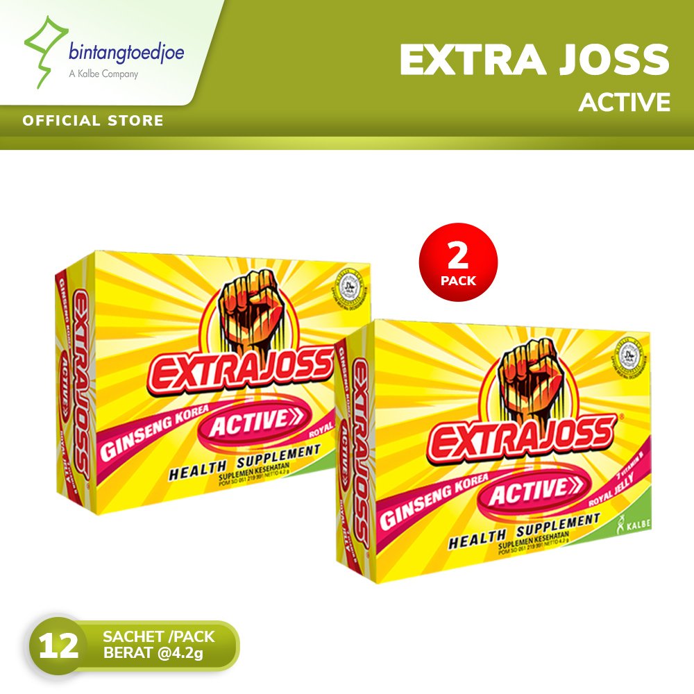 Jual Extra Joss Active B7 2 Pack (24 sachet) | Shopee Indonesia