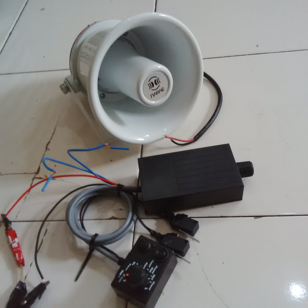 Jual modul toa 12 suara dan toa narae 20 watt sirine double tone ...
