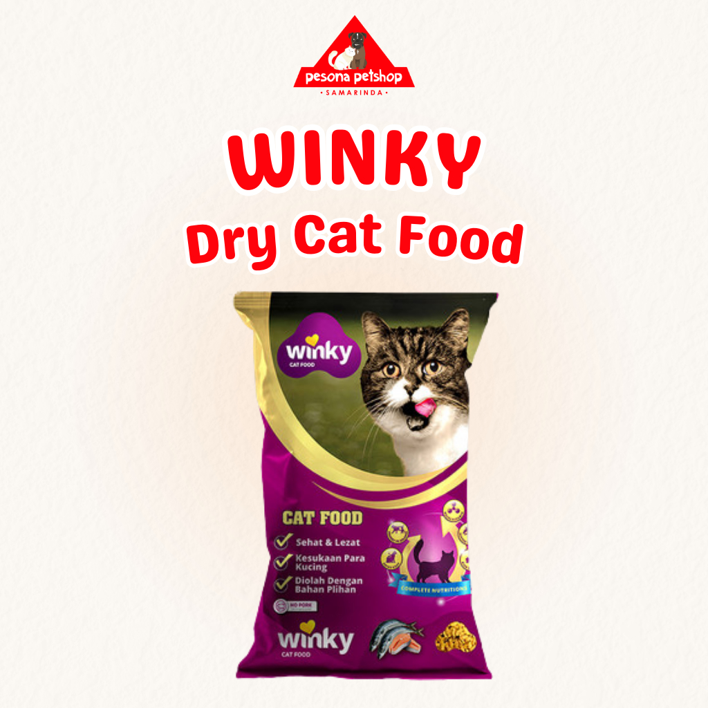 Jual Winky Cat Tuna 1kg Dry Food Makanan Kucing | Shopee Indonesia
