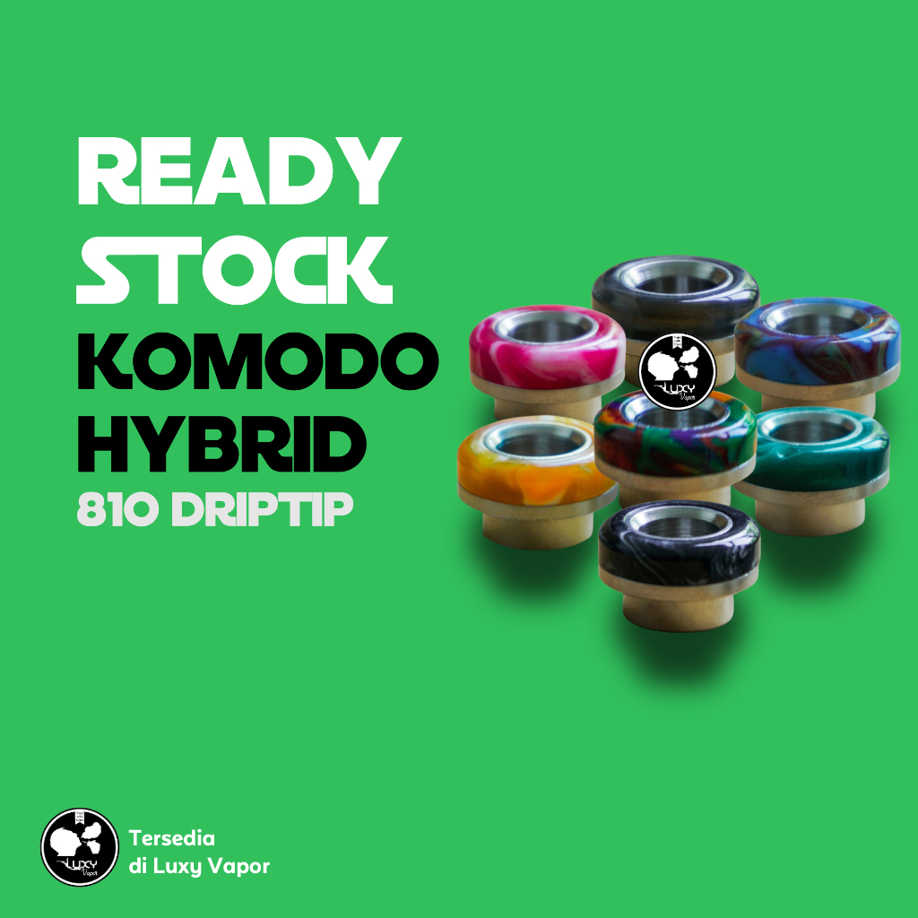 Jual Komodo Hybrid Driptip 810 Drip Tip | Shopee Indonesia
