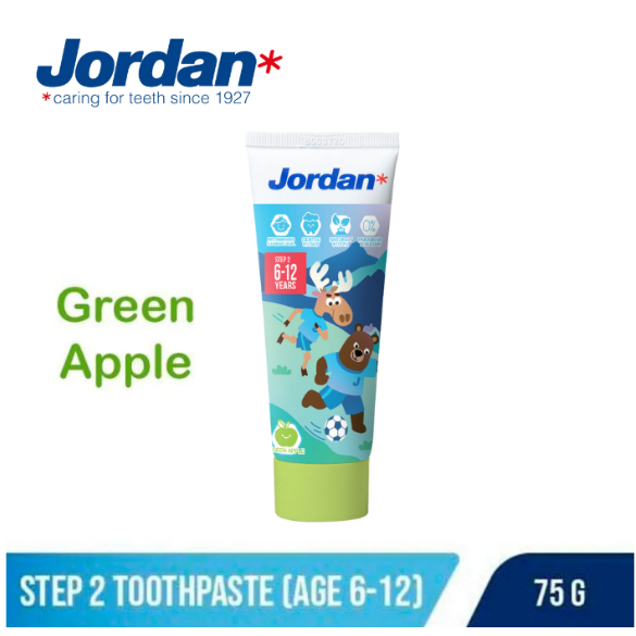 Jual HALAL MUI Jordan odol Toothpaste 75g fluoride sesuai rekomendasi ...
