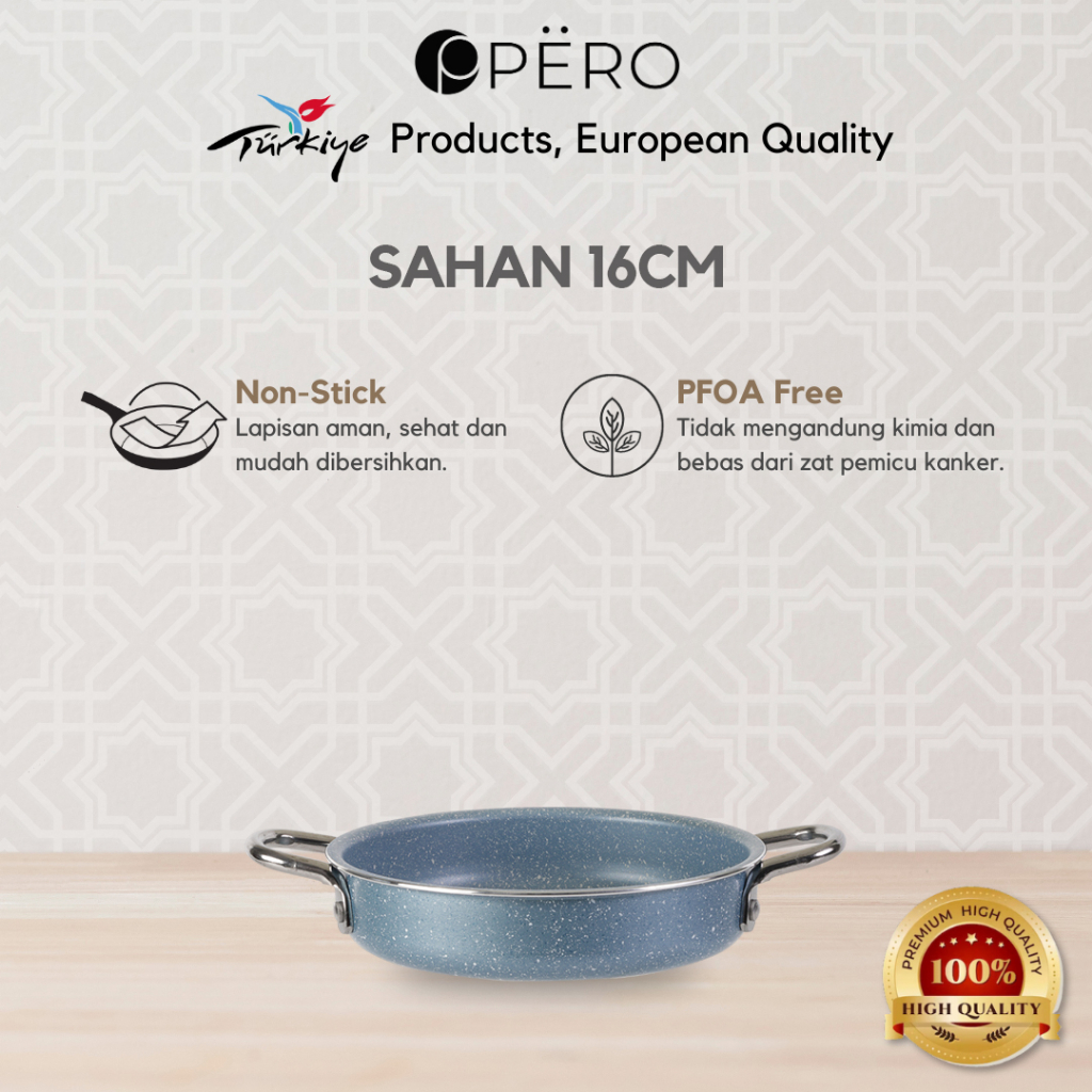 Jual Pero Sahan Frypan 16cm Granite Nonstick / Panci Wajan Telur ...