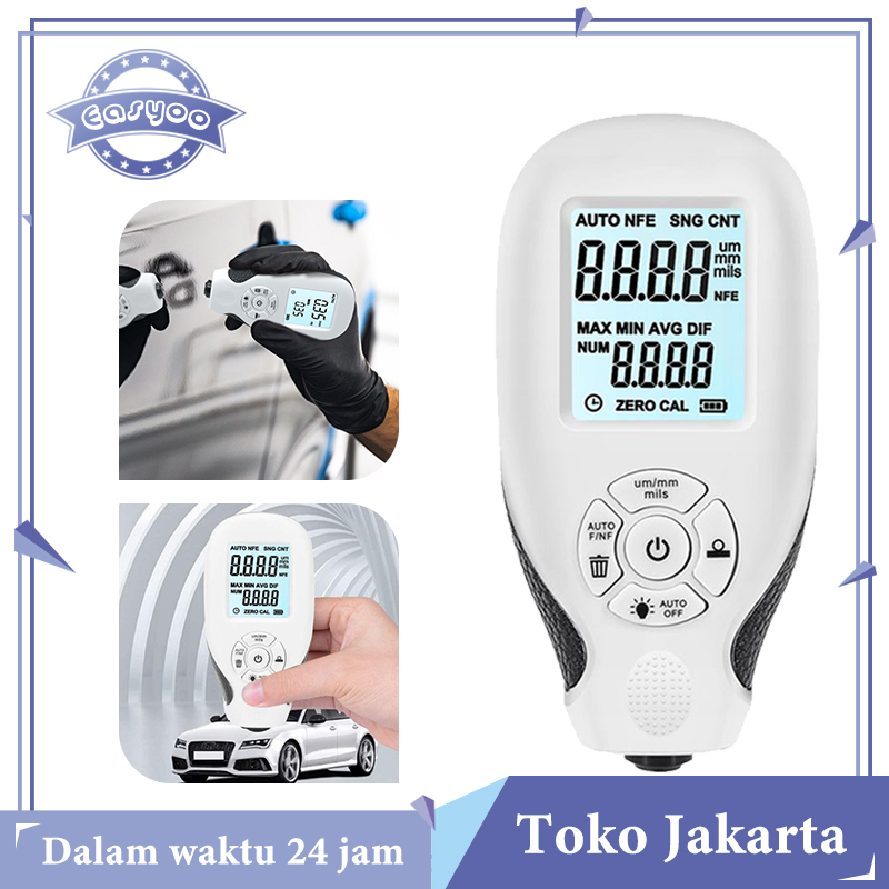 Jual 0-2000UM Coating Thickness Gauge Alat Pengukur Ketebalan Lapisan ...