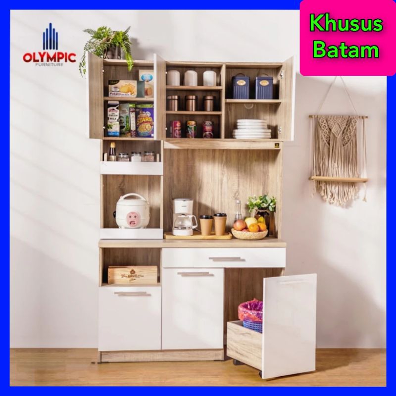 Jual LEMARI DAPUR OLYMPIC KSC MILLE/KITCHEN SET/LEMARI RAK DAPUR[KHUSUS ...