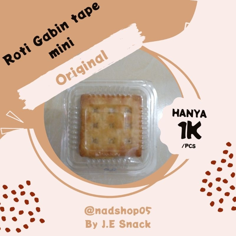 Jual Roti Gabin Tape Mini | Shopee Indonesia