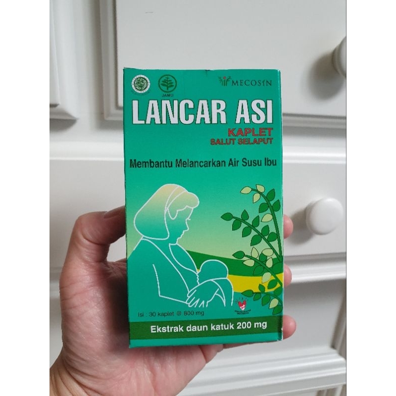 Jual Lancar ASI ekstrak daun katuk 30 kapsul booster lansi lancar asi | Shopee Indonesia