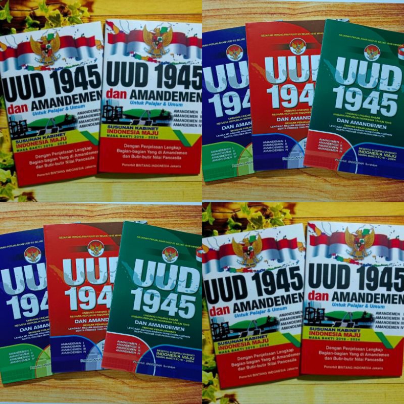 Jual Buku Uud45 Andamandemen Kecilsusunan Lengkap Kabinet Indonesia Maju Shopee Indonesia 