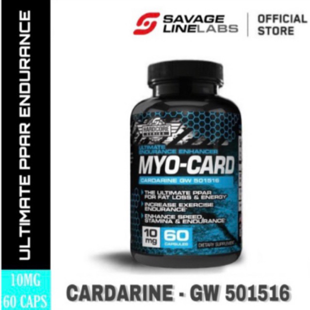 Jual [ Best Sarms Cutting Power ] MYO CARD - CARDARINE GW501516 by ...