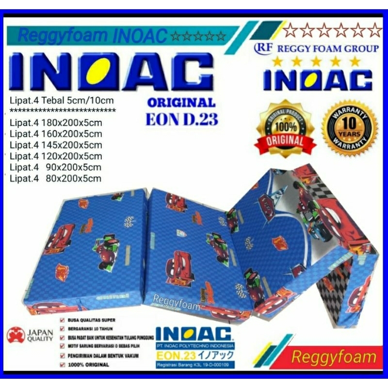 Jual KASUR Lipat.4/MATRAS LURUS INOAC GARANSI (Ukuran:200x75x5cm ...