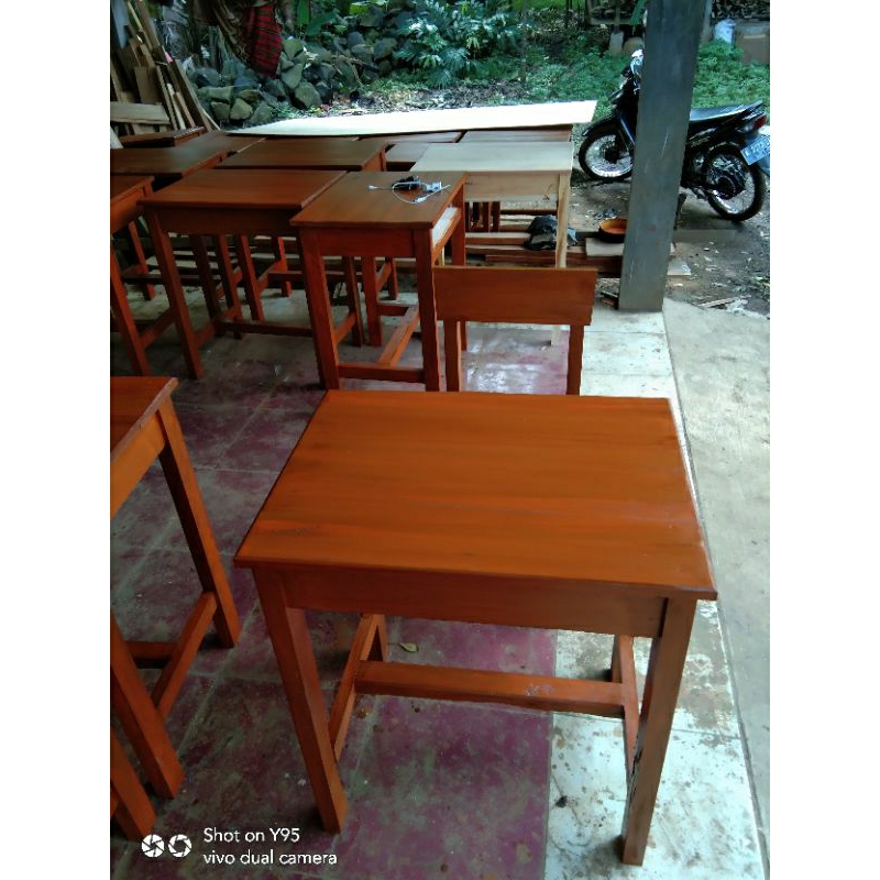 Jual Meja Kursi Sekolah Single (SD/SMP/SMA) | Shopee Indonesia