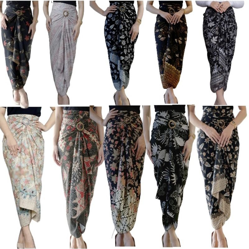 Jual Rok Lilit Motif Batik Modern Kekinian Ukuran Jumbo ALL SIZE ...