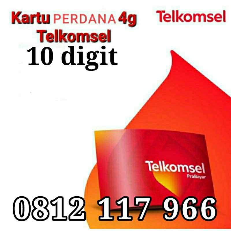 Jual nomor cantik Telkomsel 10digit pra bayar nomor tsel 10angka ...