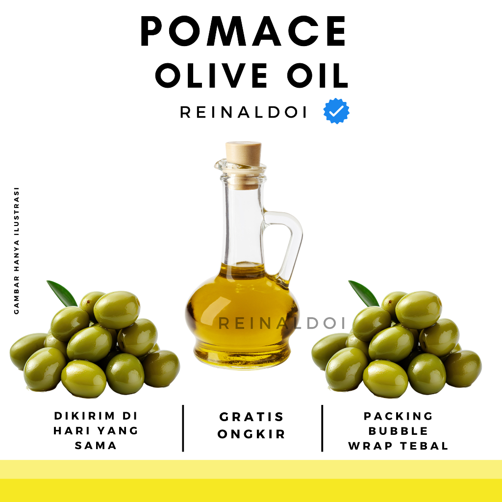 Jual Pomace Olive Oil Minyak Zaitun Pomas 100 ML | Shopee Indonesia