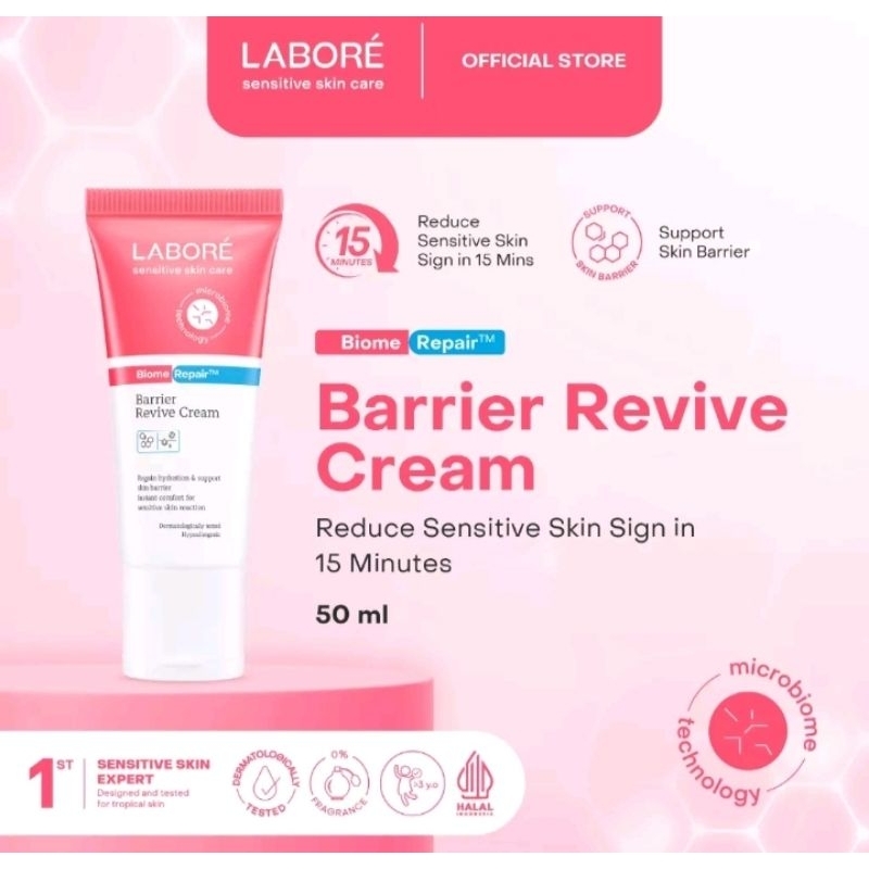 Jual LABORE Moisturizer Barrier Revive Cream 50ml | Shopee Indonesia