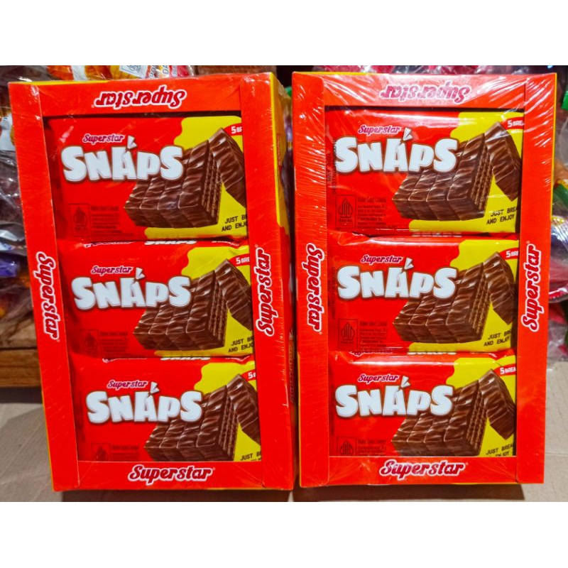 Jual Superstar snaps /Wafer superstar 1 pak isi 12 | Shopee Indonesia