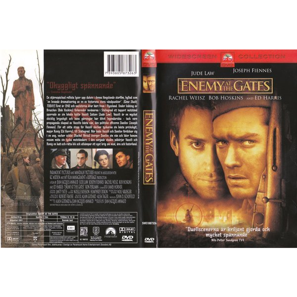 Jual DVD Enemy at the Gates (2001) | Shopee Indonesia