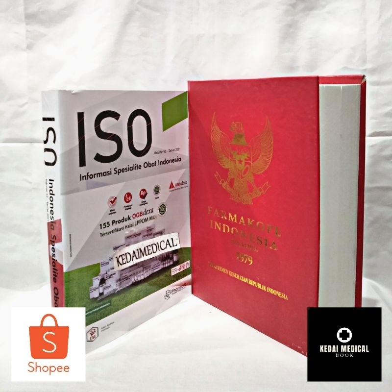 Jual PAKET 2 BUKU Farmakope Indonesia 3 (FI 3) DAN ISO OBAT VOL.53 TERLARIS | Shopee Indonesia