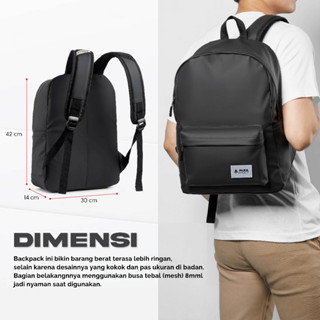 Jual ALBA PROJECT - Backpack Walker - Tas Ransel Laptop Pria Wanita Tas ...