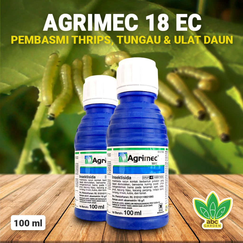 Jual [100ml] Insektisida Agrimec 18EC - Untuk Mengatasi Hama Perusak ...
