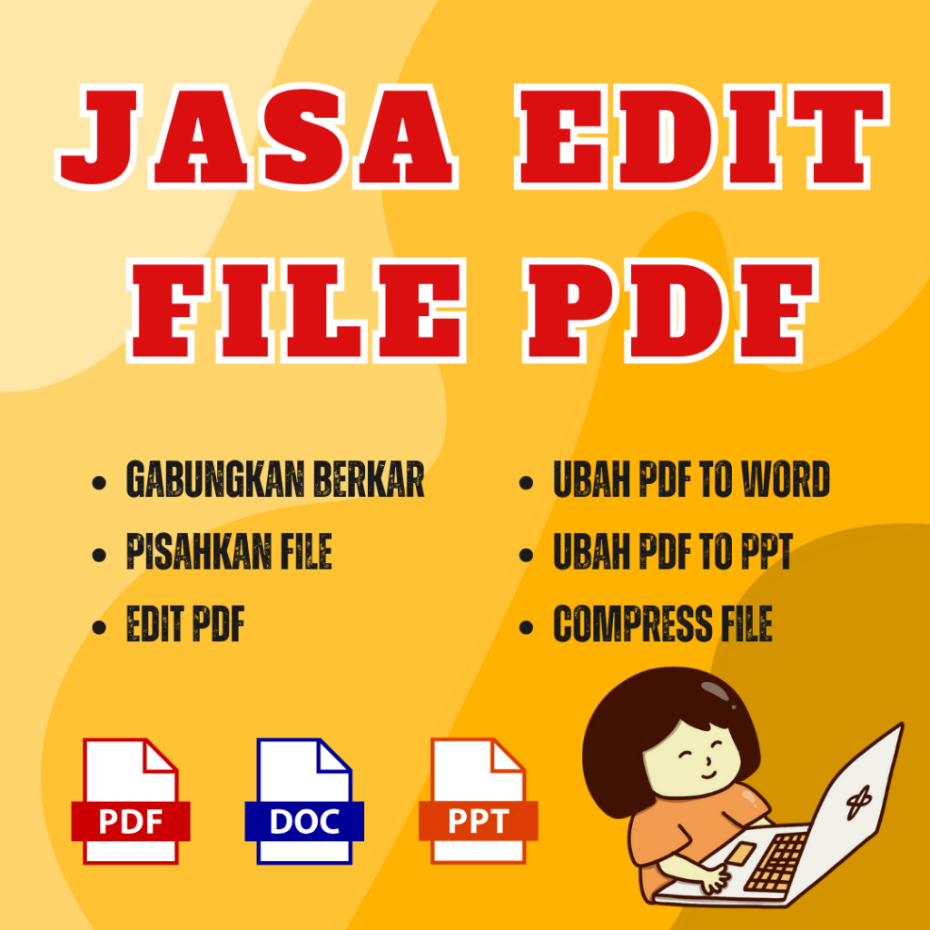 Jual Jasa Edit File PDF Compress File, Gabungkan File dan Lainnya ...