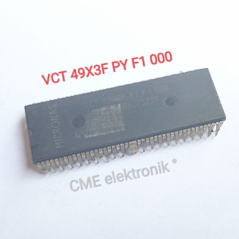 Jual IC CABUTAN VCT 49X3F PY F1 000 IC MICOM PROGRAM TV COPOTAN ORI ...