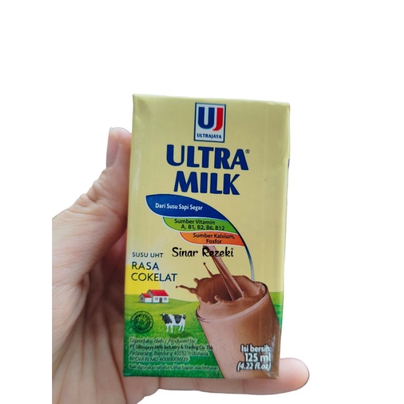 Jual 125ml!! Susu ultra milk/UHT milk chocolate/susu ultra coklat/ultra ...