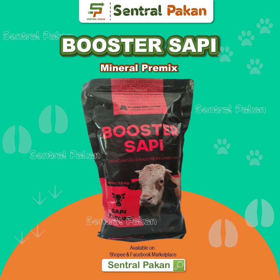 Jual BOOSTER SAPI - MINERAL PREMIX 1,5KG | Shopee Indonesia