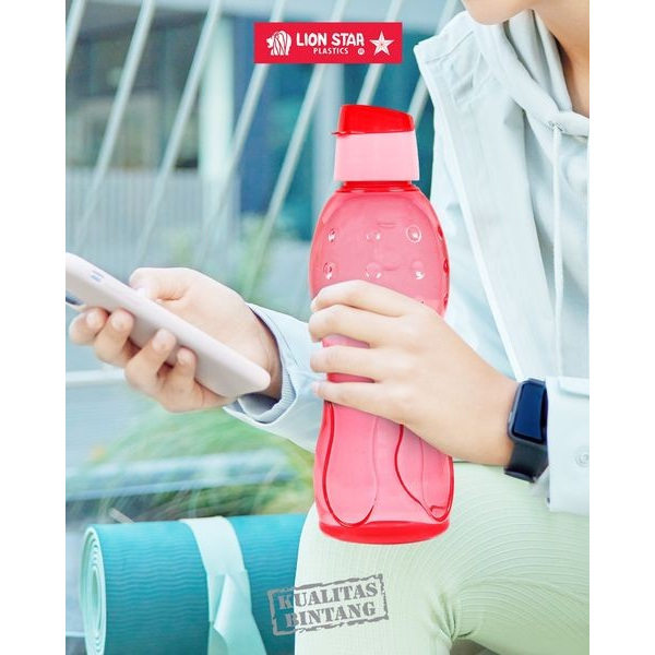 Jual Botol Minum Lion Star 600ml 800ml 1000ml Akvo Bottle Bekal BPA Free (WARNA RANDOM) | Shopee ...